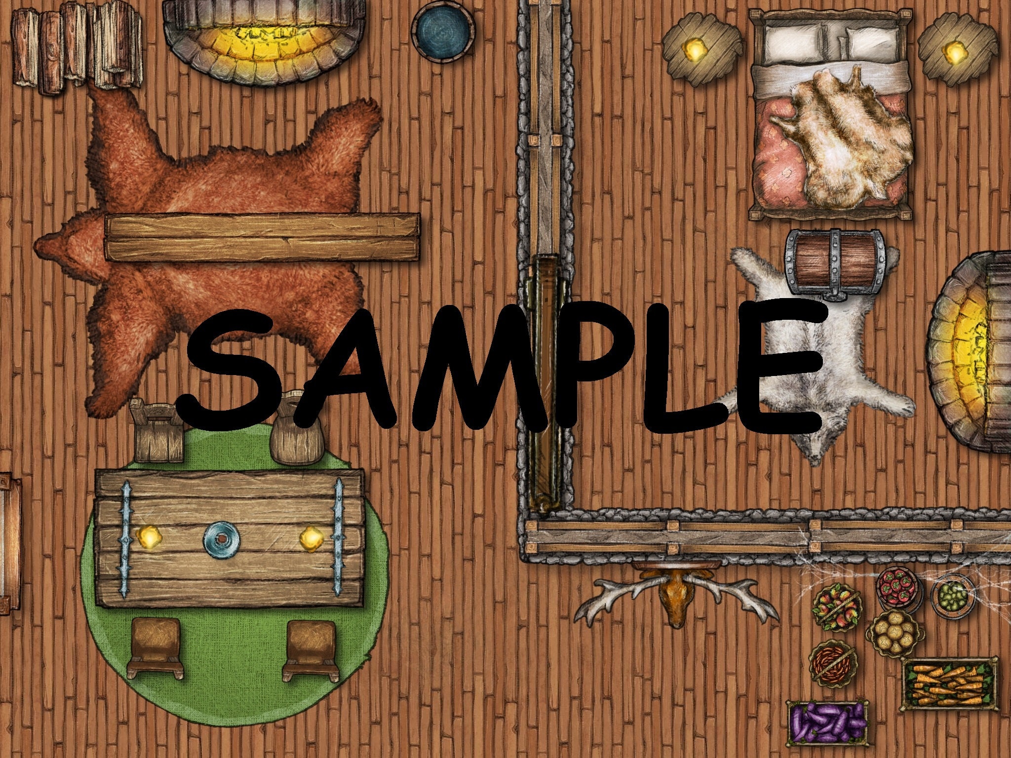 Custom Battle Maps | High Detail | Digital Download | TTRPG | DND - Etsy