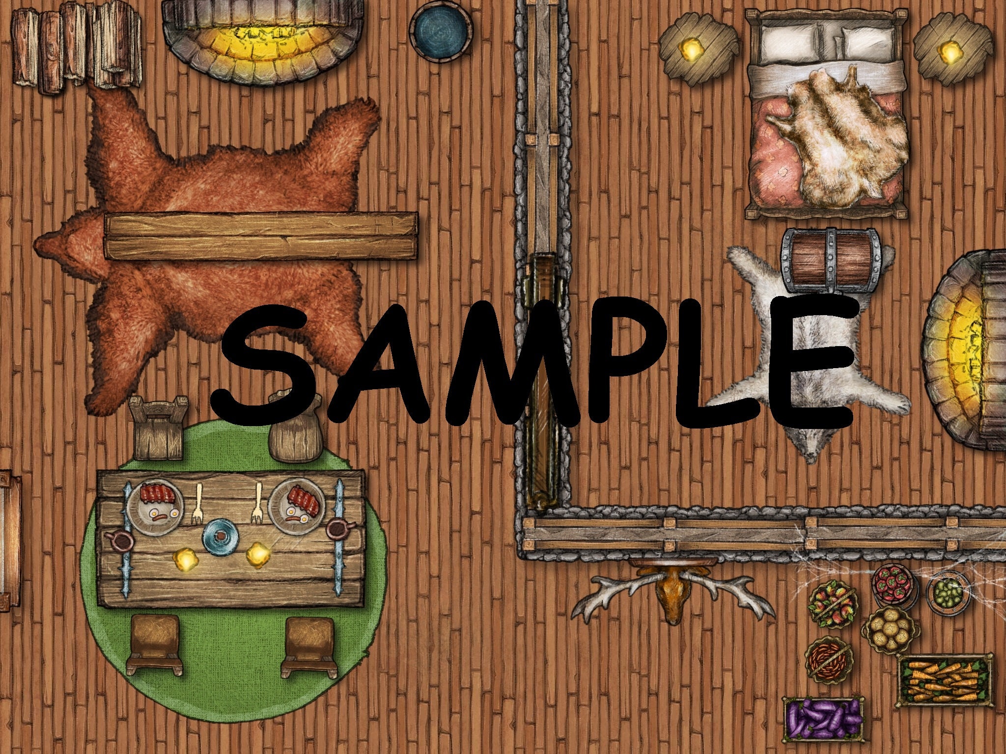 Custom Battle Maps | High Detail | Digital Download | TTRPG | DND - Etsy
