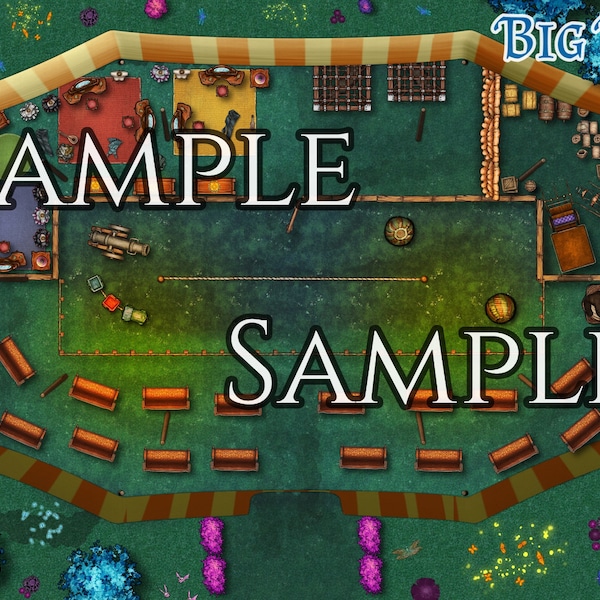 The Wild Beyond the Witchlight Battle Map - Etsy