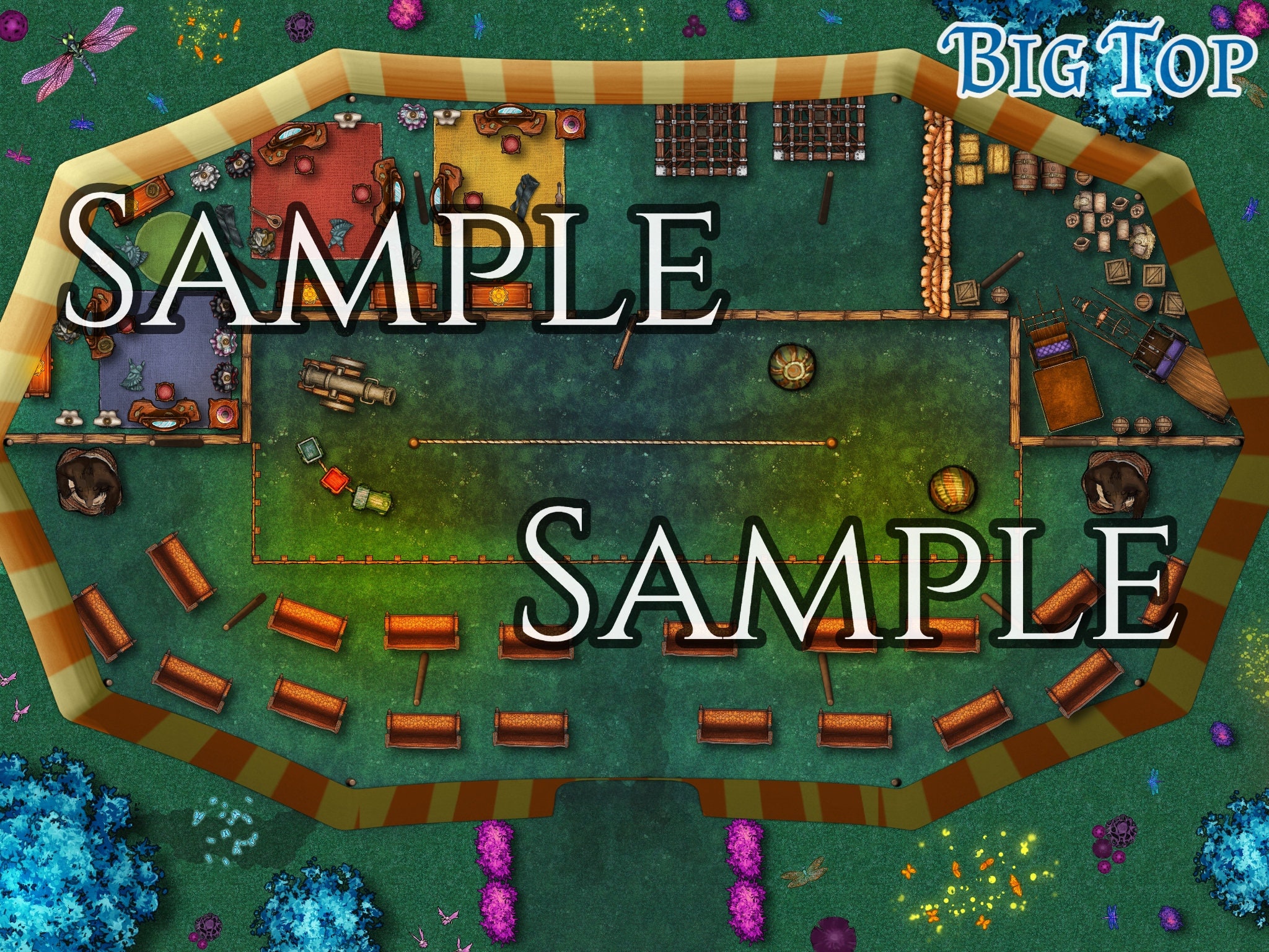 The Wild Beyond the Witchlight | Custom Battle Maps | High Detail ...