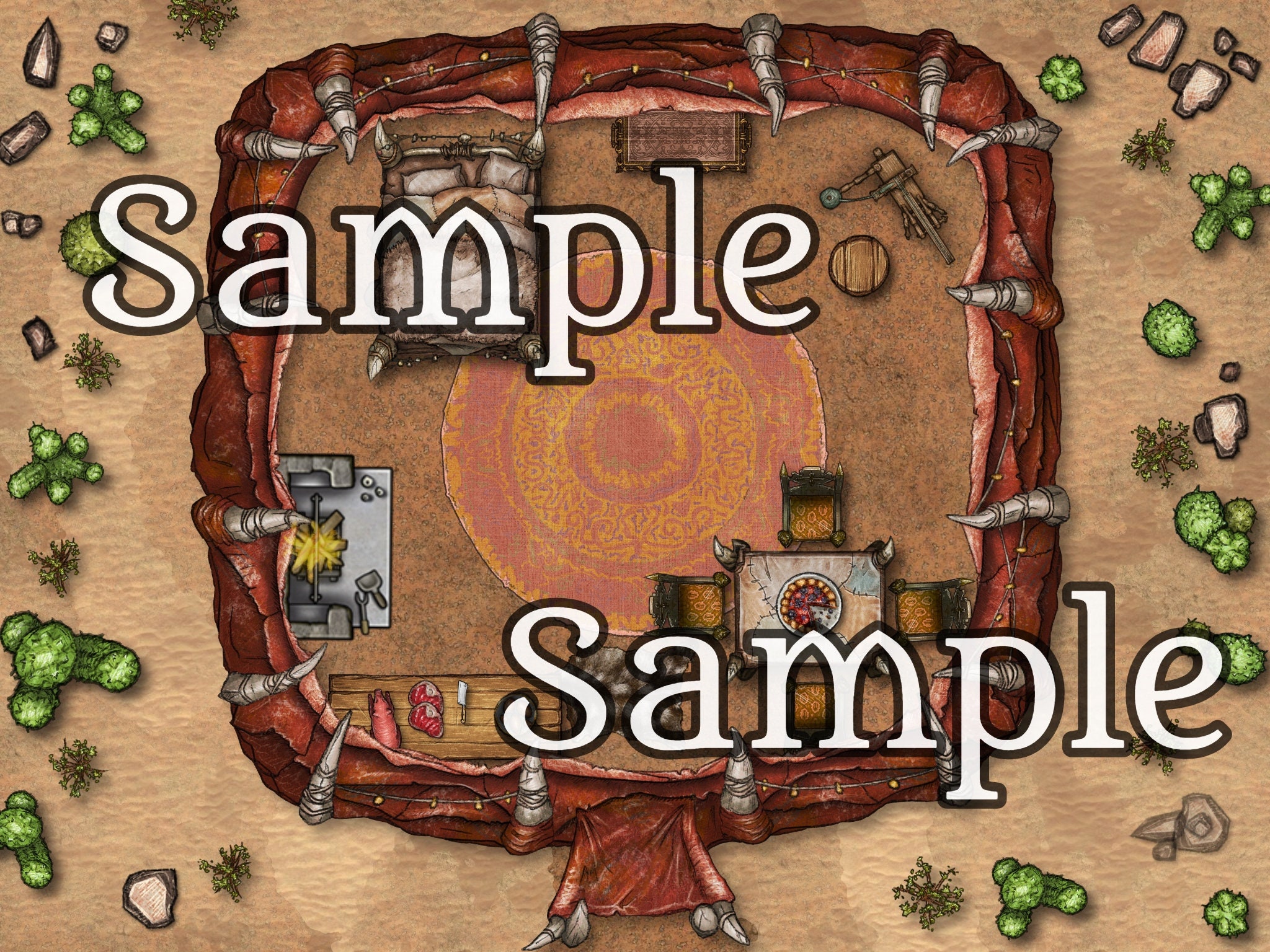 Custom Battle Maps | High Detail | Digital Download | TTRPG | DND - Etsy