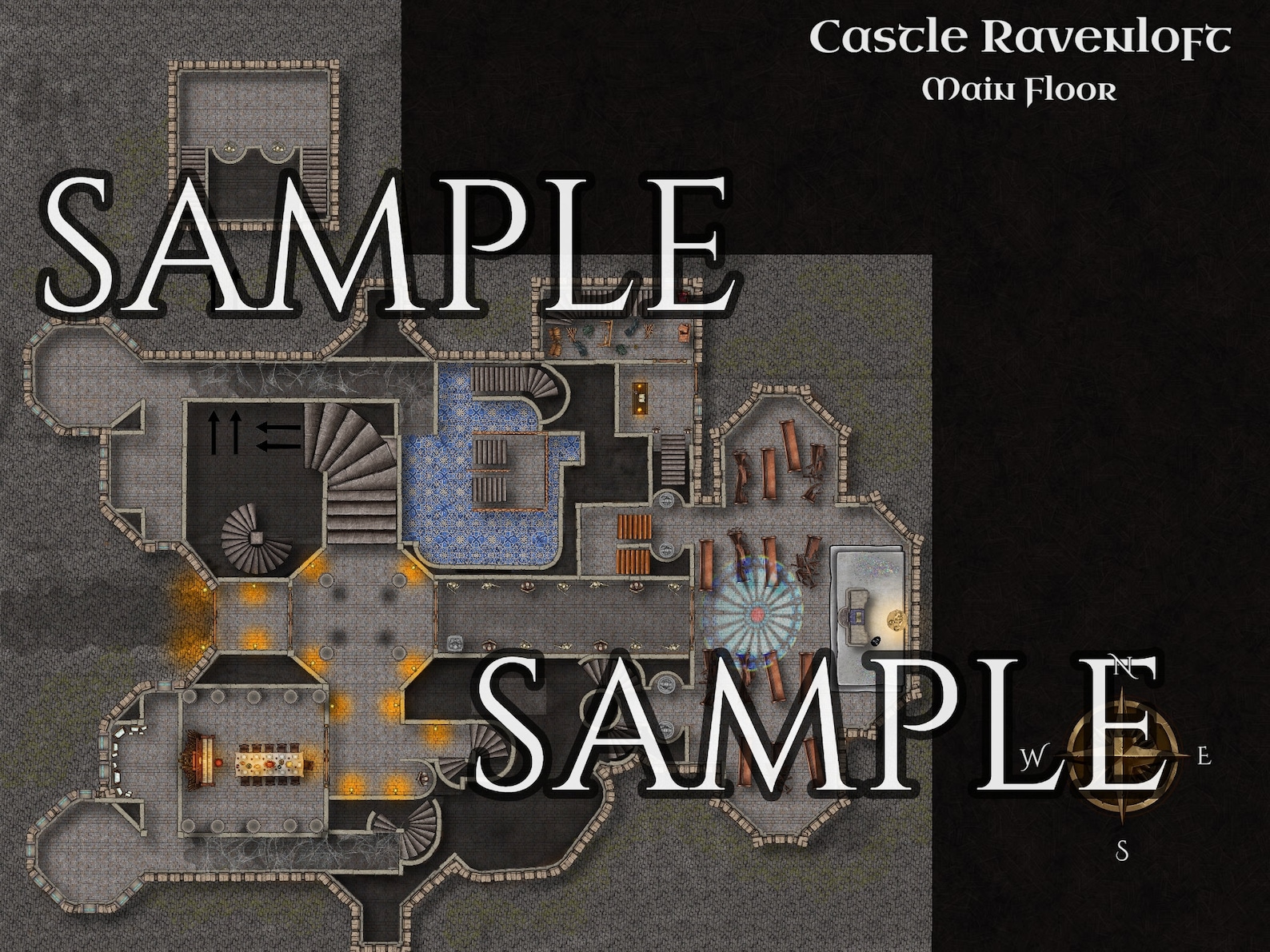 Curse of Strahd | Custom Battle Maps | Immediately Start | Digital ...
