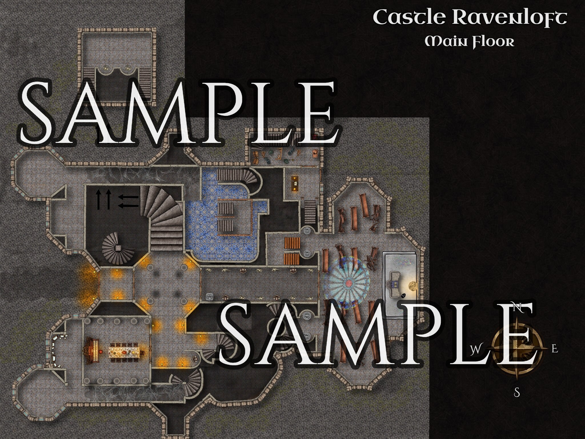 Curse of Strahd | Custom Battle Maps | Immediately Start | Digital ...