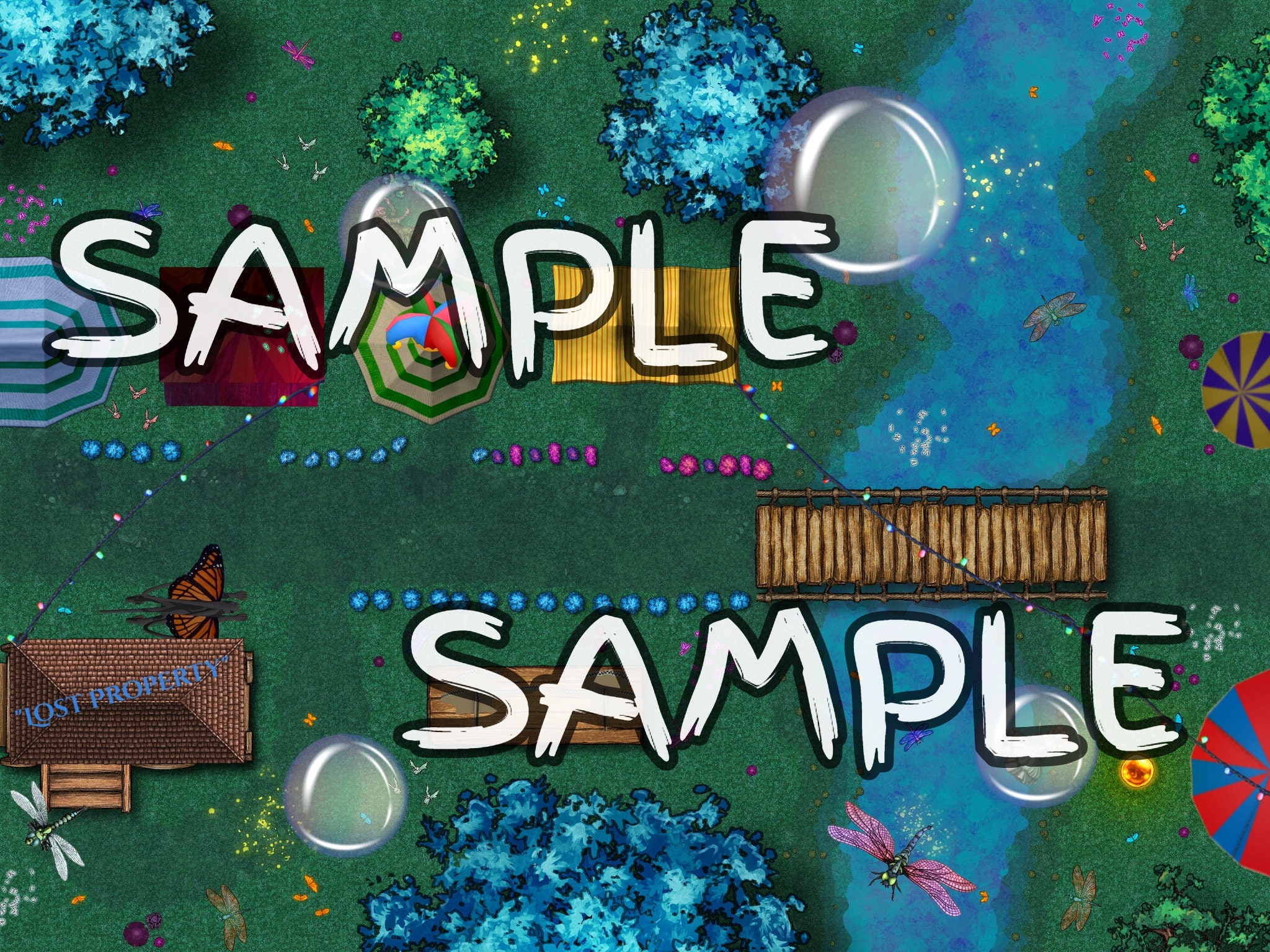 The Wild Beyond the Witchlight Custom Battle Maps High Detail Digital ...