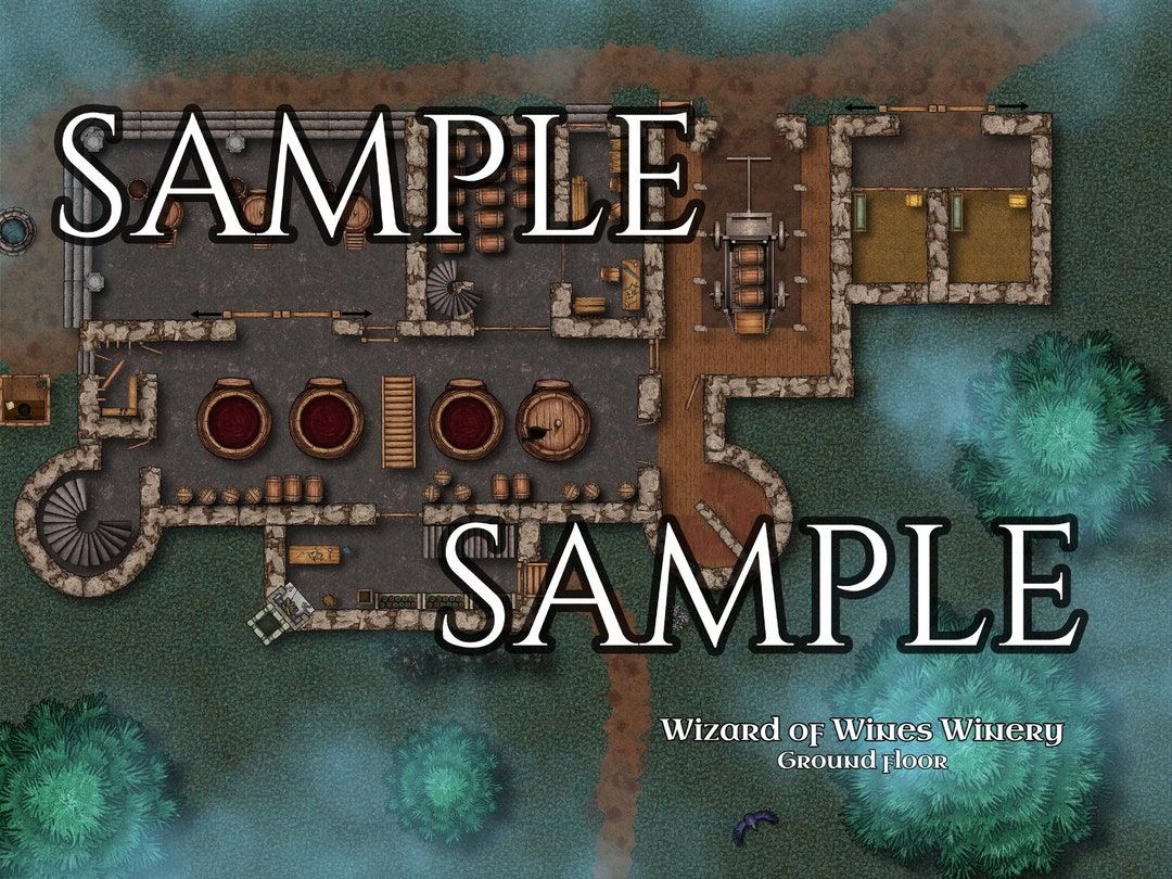 Curse of Strahd Custom Battle Maps Immediately Start Digital Download ...