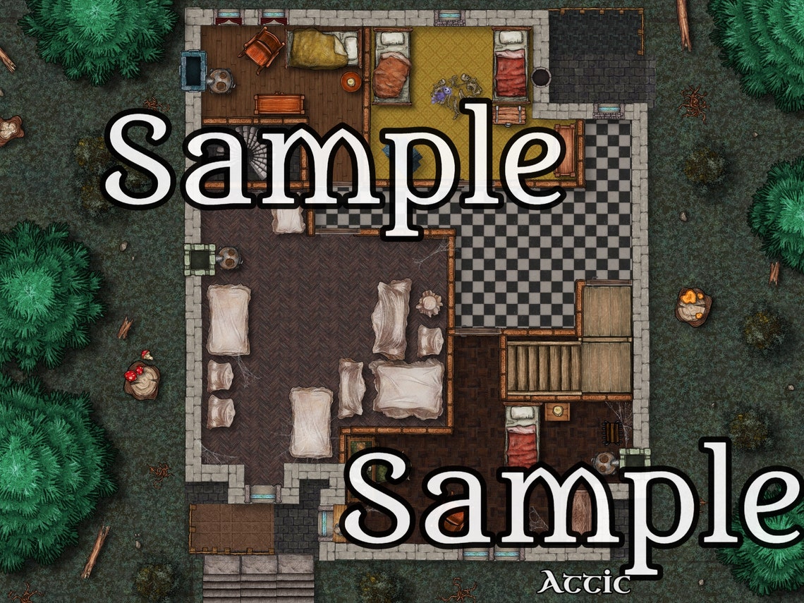 Curse of Strahd Custom Battle Maps Immediately Start - Etsy Canada