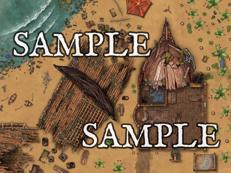 Custom Battle Maps High Detail Digital Download TTRPG DND - Etsy
