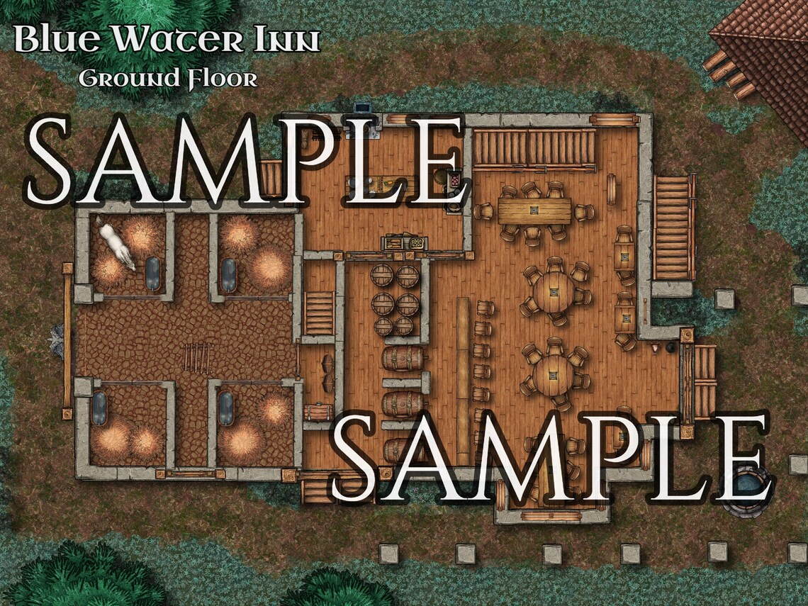 Curse of Strahd Custom Battle Maps Immediately Start Digital Download ...