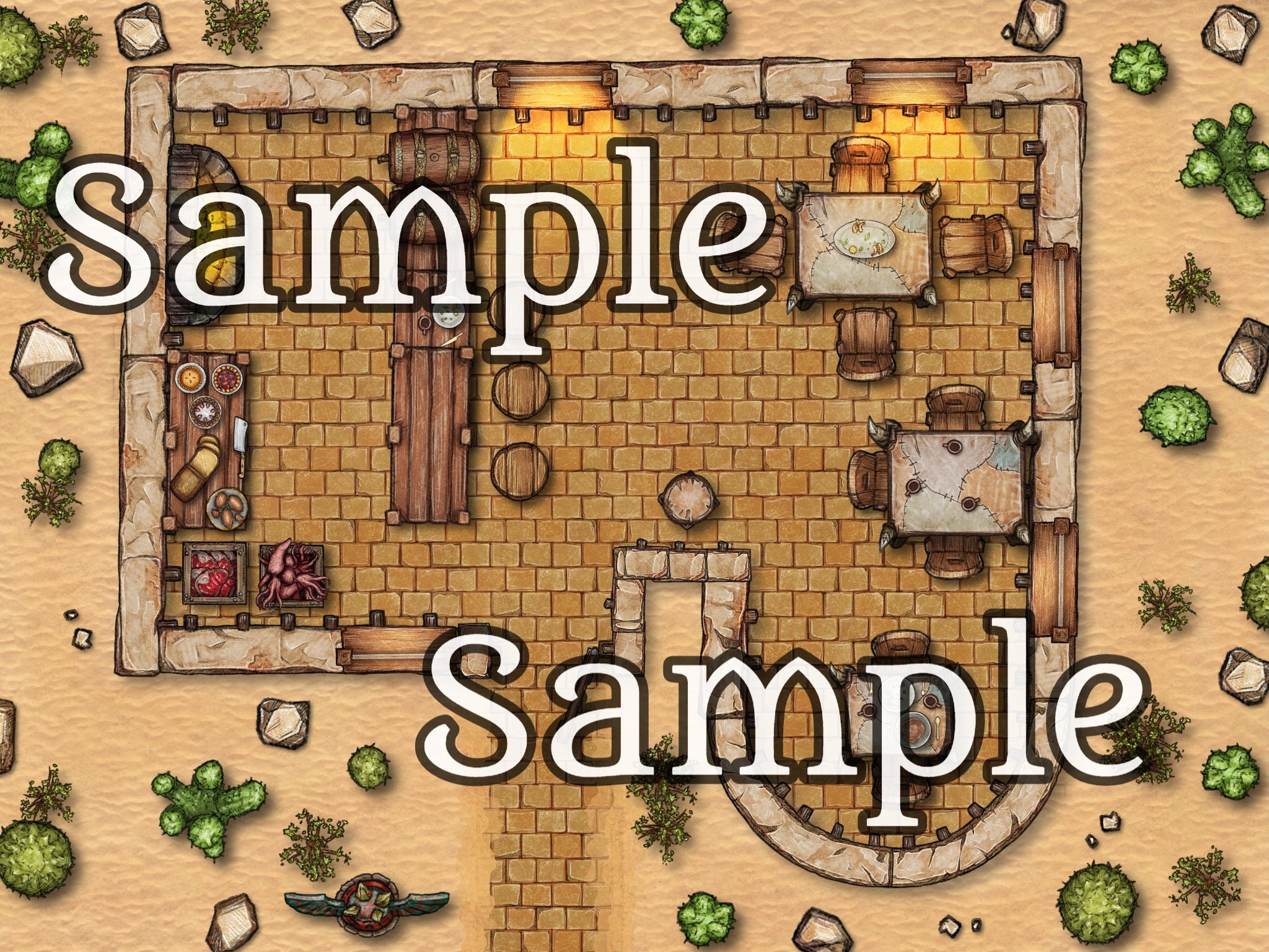 Custom Battle Maps | High Detail | Digital Download | TTRPG | DND - Etsy