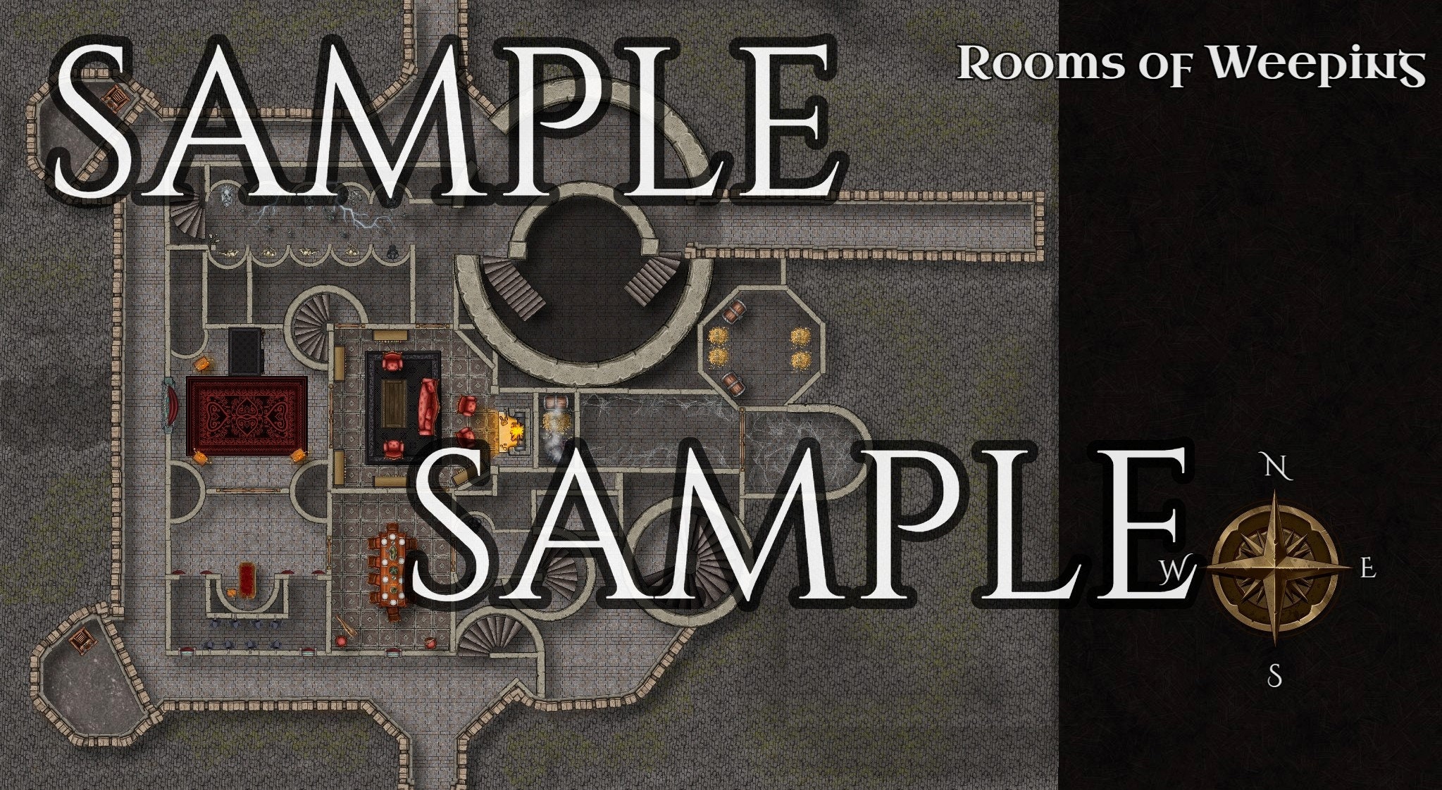 Curse of Strahd | Custom Battle Maps | Immediately Start | Digital ...