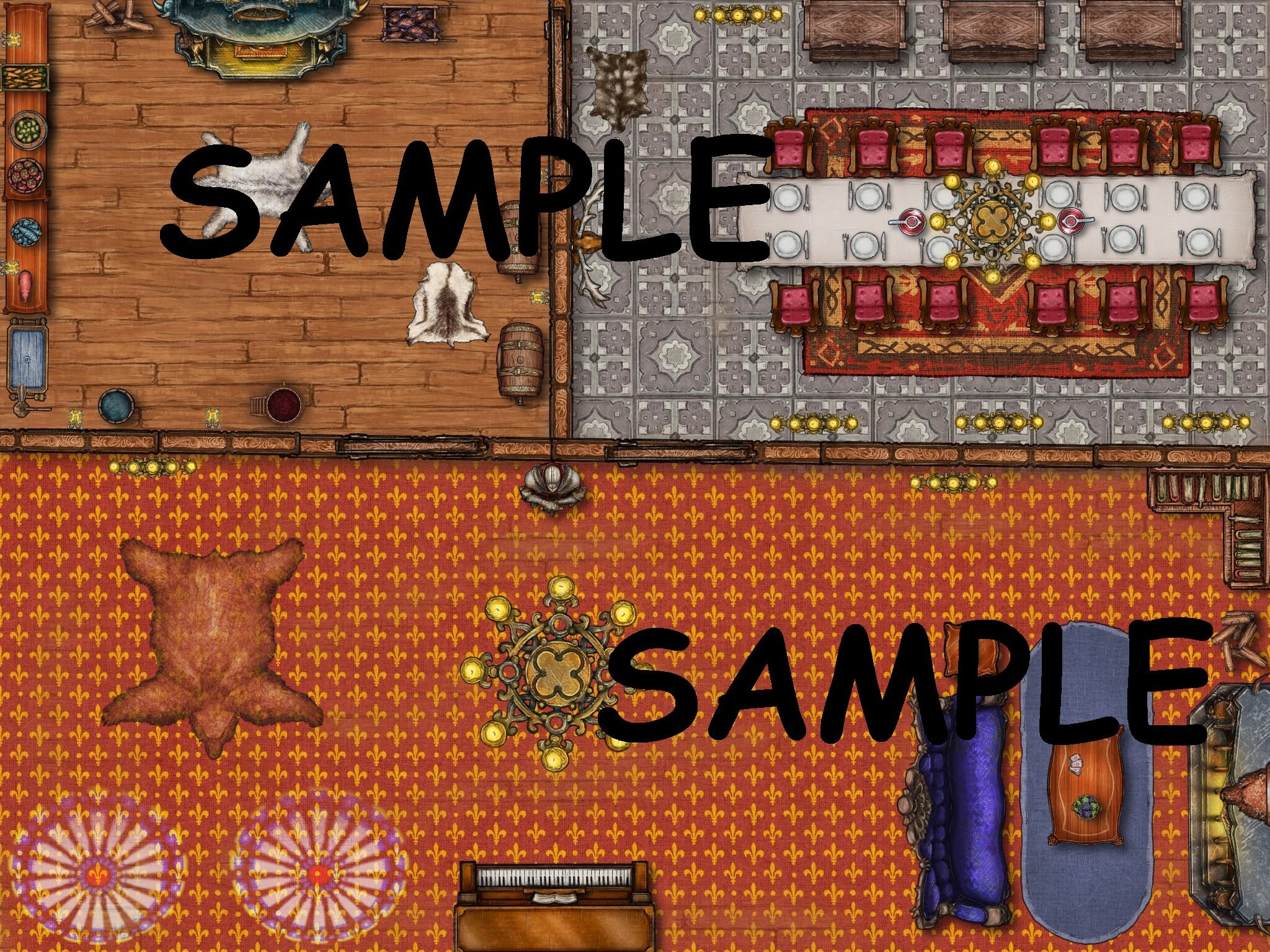 Custom Battle Maps | High Detail | Digital Download | TTRPG | DND - Etsy