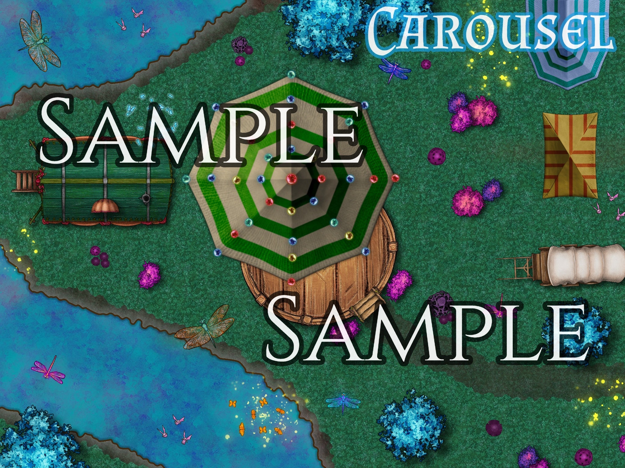 The Wild Beyond the Witchlight | Custom Battle Maps | High Detail ...