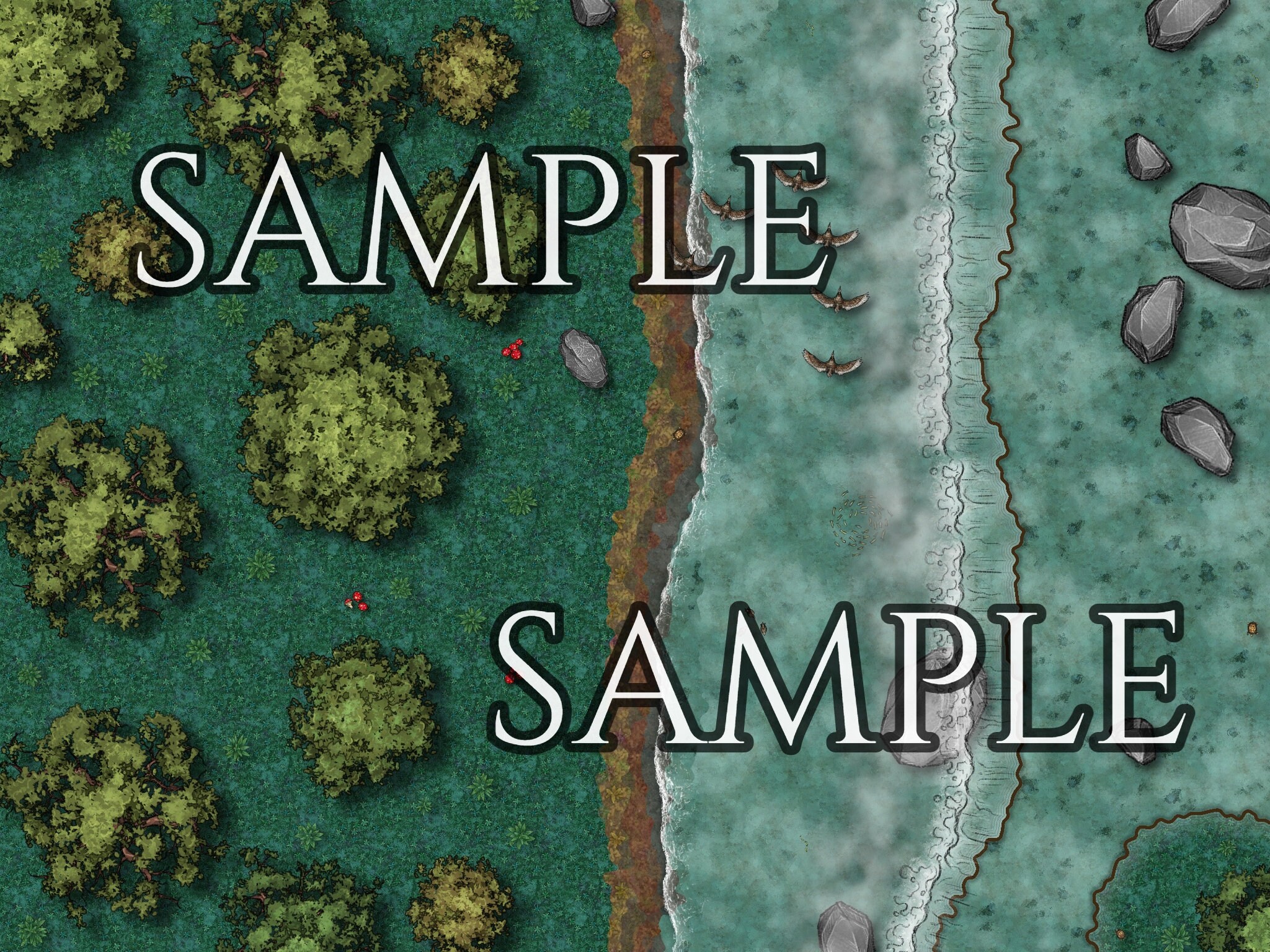Custom Battle Maps High Detail Digital Download TTRPG DND - Etsy