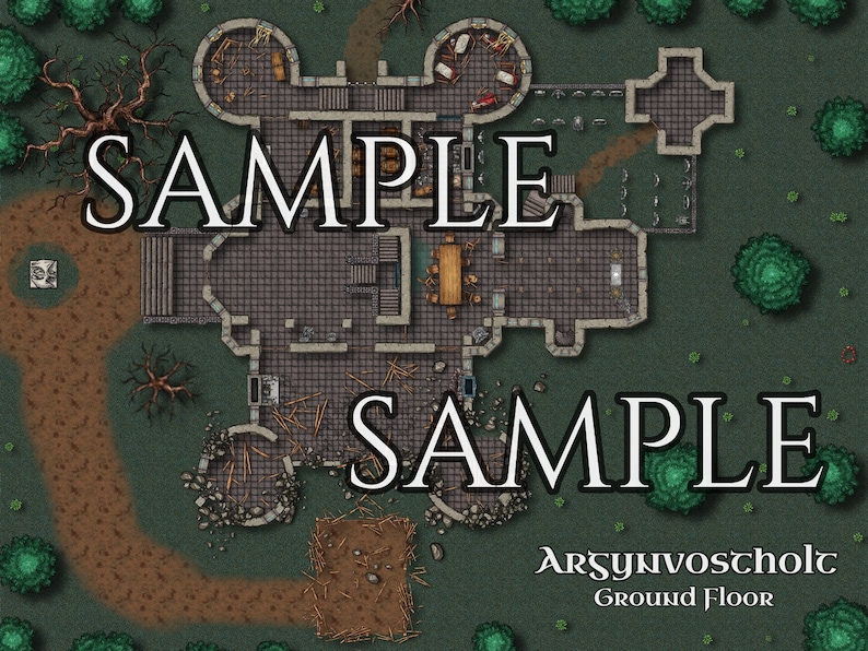 Curse of Strahd | Custom Battle Maps | Immediately Start | Complete Set ...