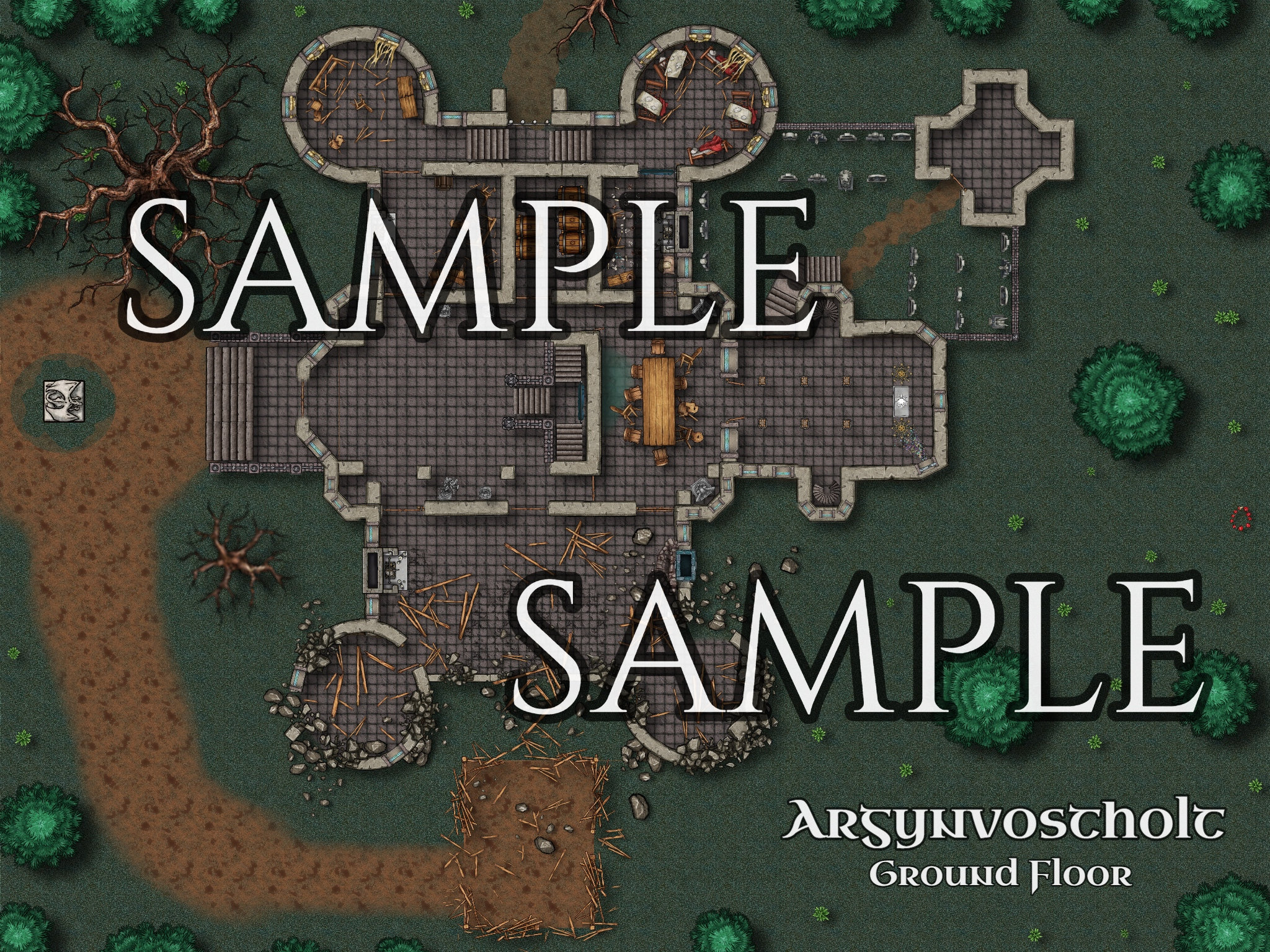 Curse of Strahd | Custom Battle Maps | Immediately Start | Complete Set ...