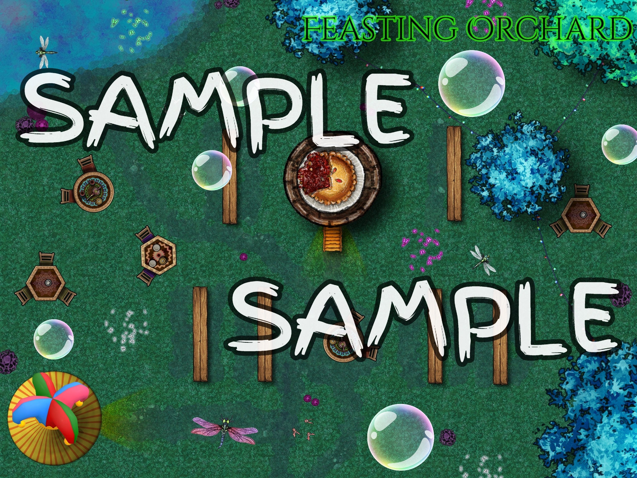 The Wild Beyond the Witchlight Custom Battle Maps High Detail Digital ...