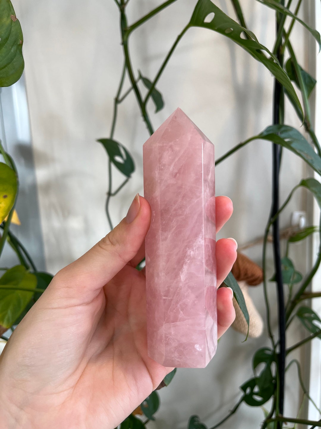 Rose Quartz Towers - Etsy