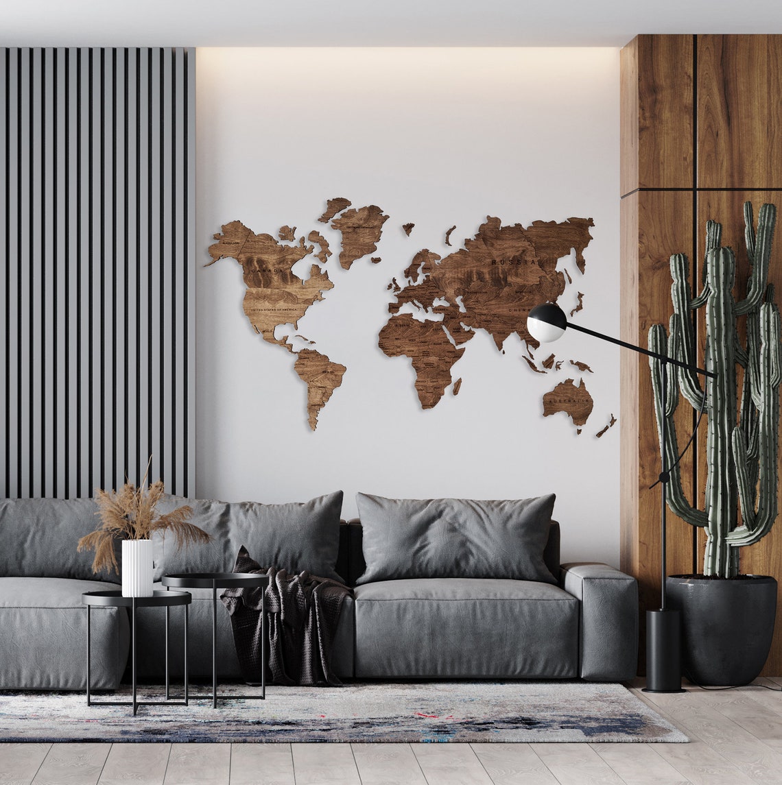 Wooden World Map Wall Art World Map Large Travel Map 5th - Etsy
