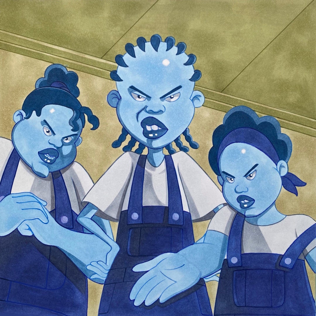 Gross Sisters (print) - Etsy