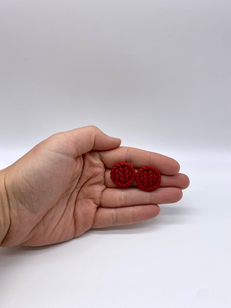 Holiday Knit Sweater Stud Pack Cute Holiday Stud Earrings, Red and ...