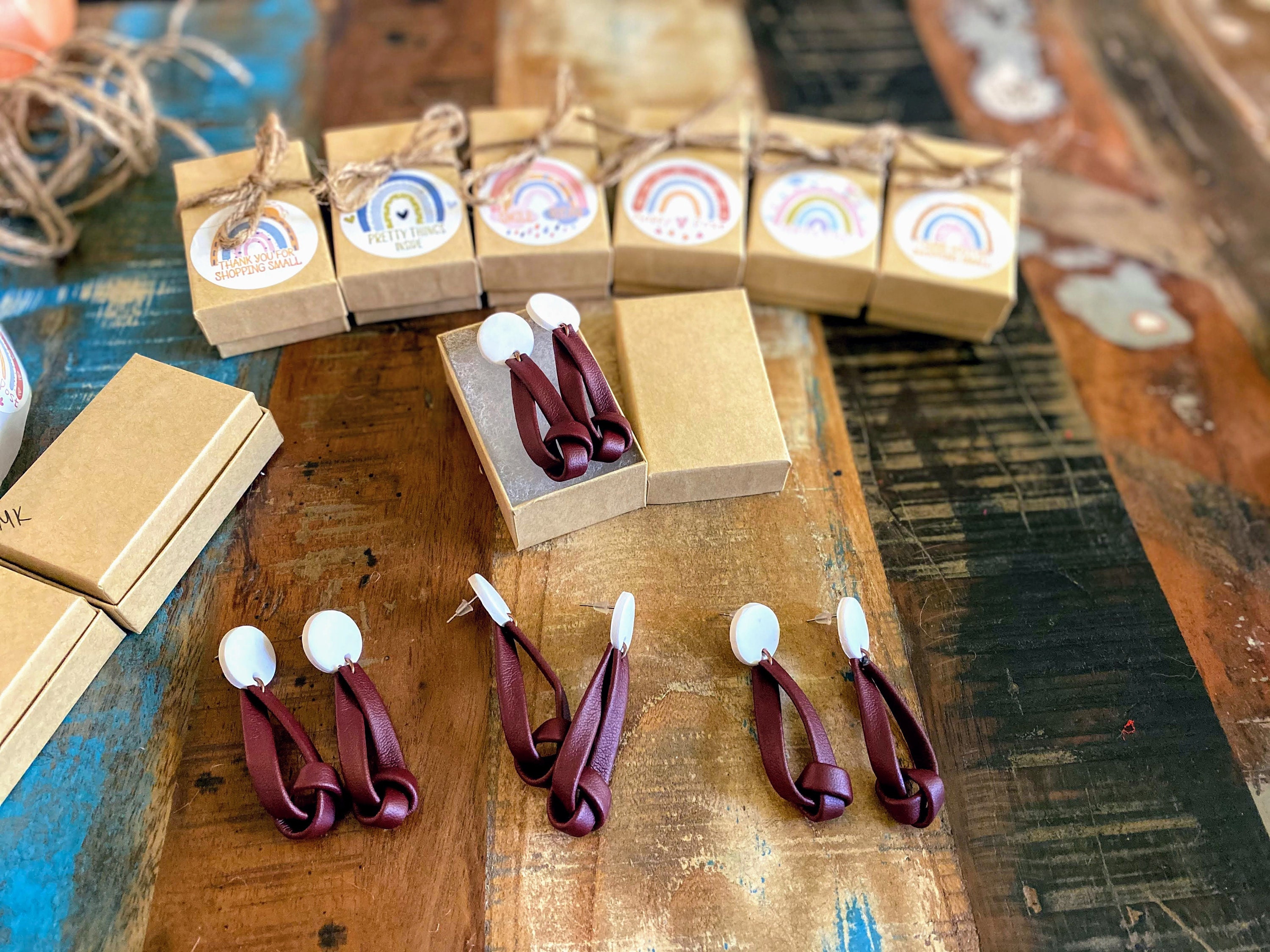 The Merlot Knot Western Stud Earrings, Cute Stud Earrings for Women ...