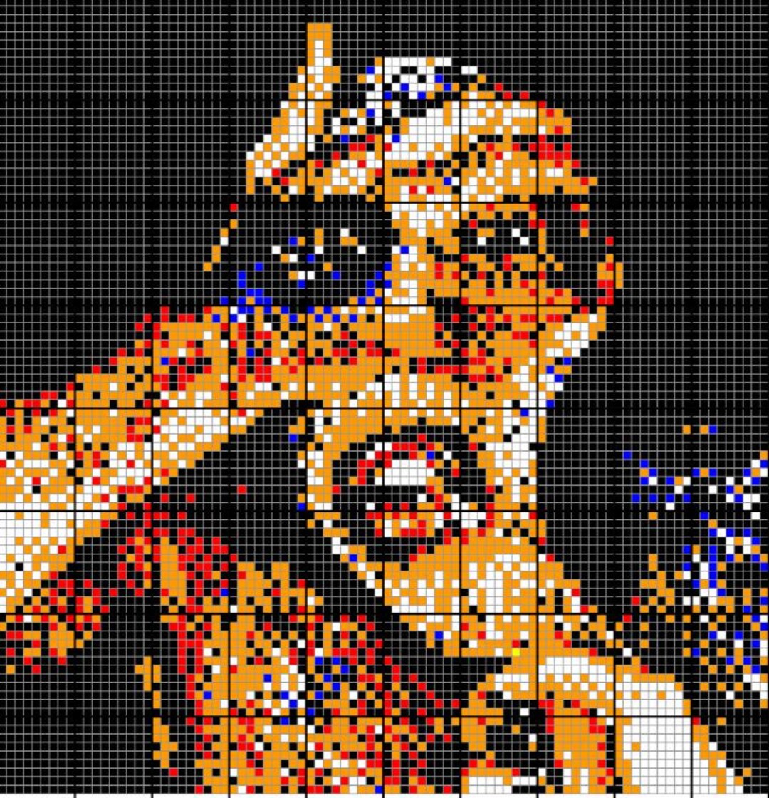 Custom Rubik’s Cube Mosaic Mock-up Design (for Andrew) - Etsy