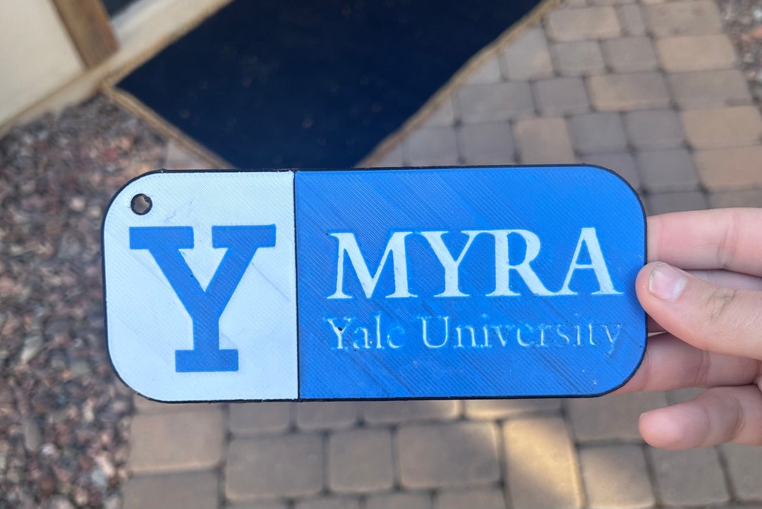 CUSTOM College 3D Printed Dorm-decor/keychain - Etsy