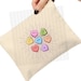 BTS Cotton Zipper Pouch, BTS Pouch, BTS Merch, Candy Heart Pouch, Kpop ...