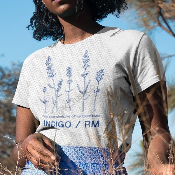Indigo Shirt - Etsy