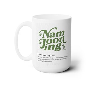 Namjooning Coffee Mug, RM Mug, Gift for BTS Fan, BTS Merch, Namjoon ...