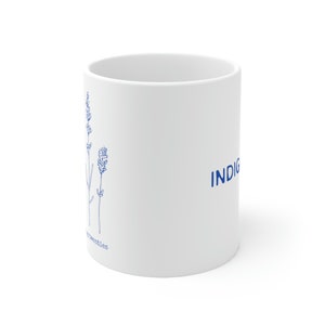 Indigo RM Mug, Namjoon Mug, Gift for Bts Fan, Bts Merch, Kim Namjoon ...
