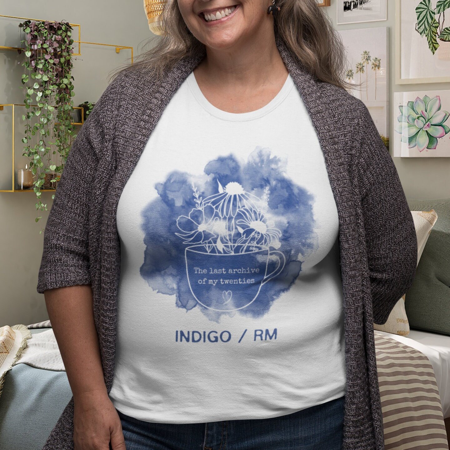 Indigo RM Shirt Namjoon Tshirt Kim Namjoon Shirt the Last - Etsy