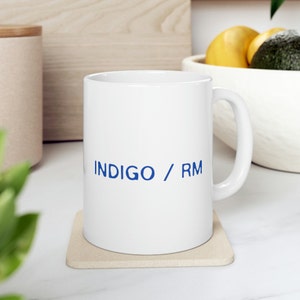 Indigo RM Mug, Namjoon Mug, Gift for Bts Fan, Bts Merch, Kim Namjoon ...