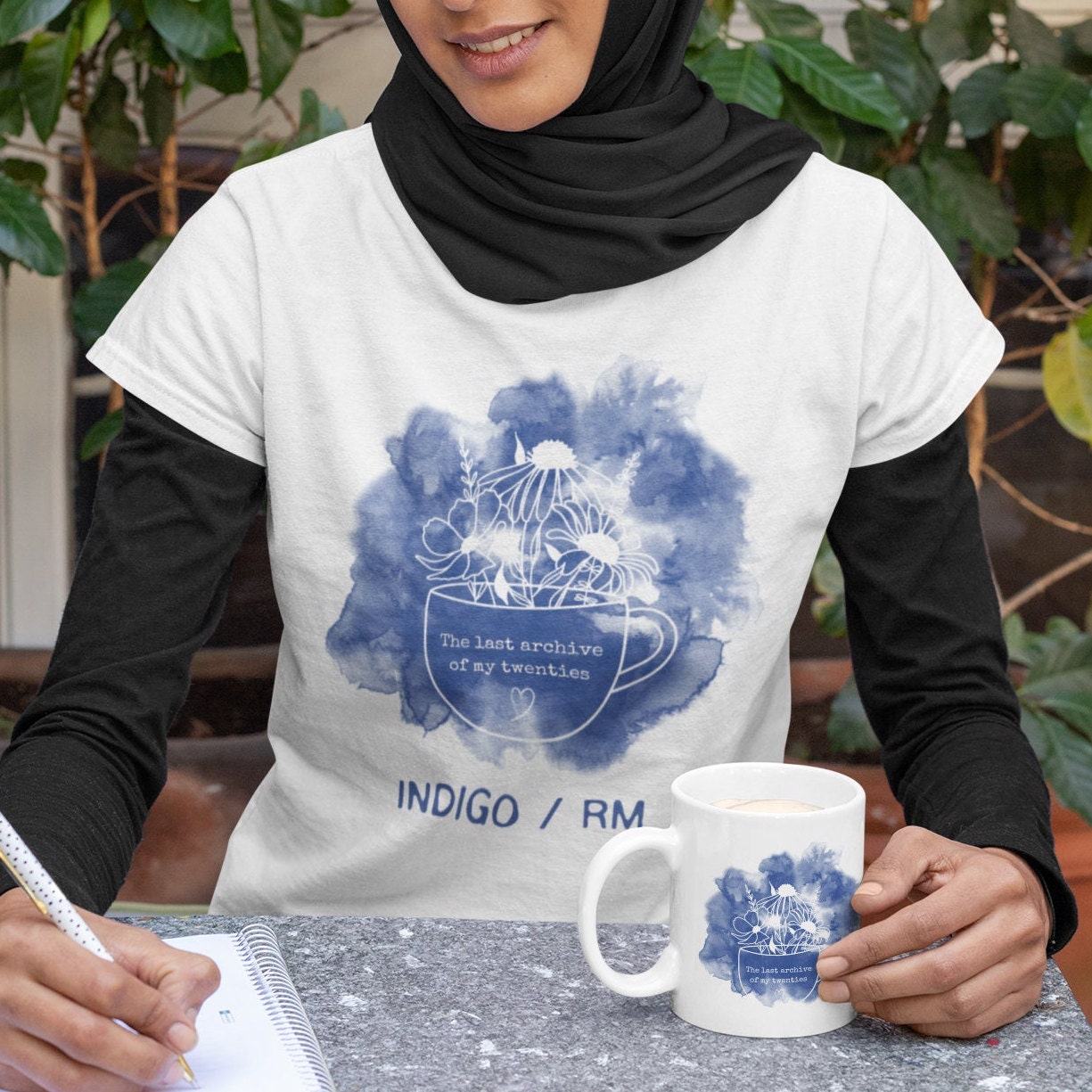 Indigo RM Shirt Namjoon Tshirt Kim Namjoon Shirt the Last - Etsy