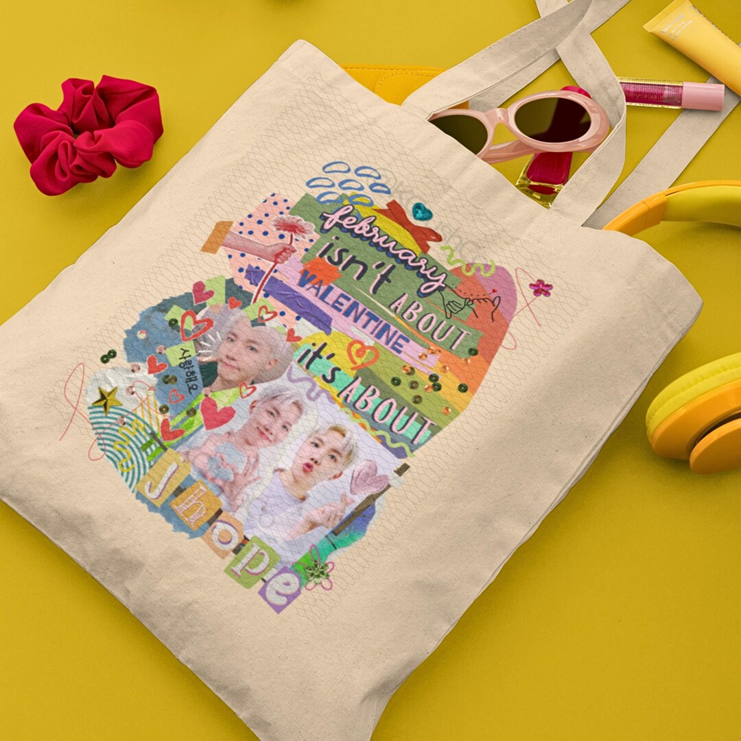 J-hope Tote Bag, Bts Tote Bag, BTS Merch, J-hope Gift for Army, BTS ...