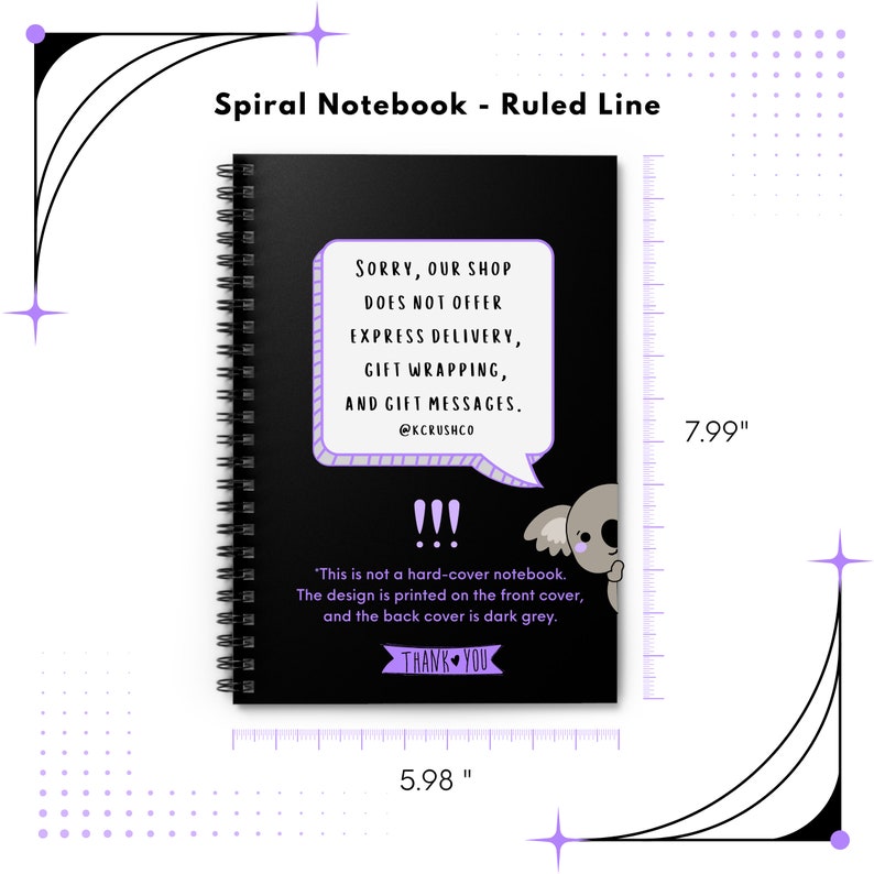 Bts Jungkook Notebook JK Seven Spiral Notebook Bts Notebook - Etsy