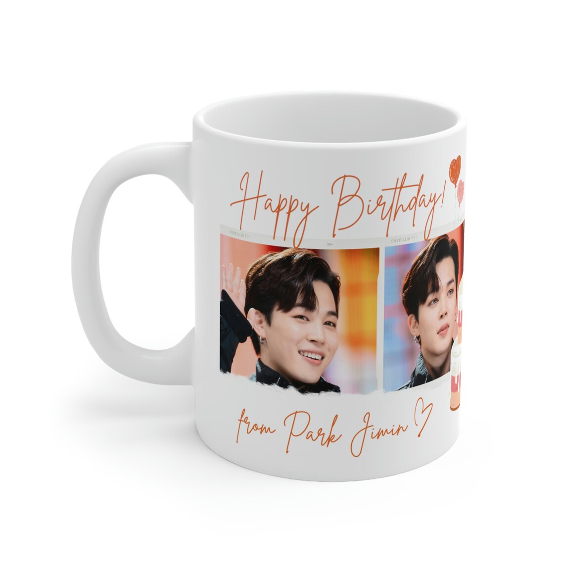 Bts Jimin Coffee Mug Bts Happy Birthday Mug Bts Fan Gift - Etsy