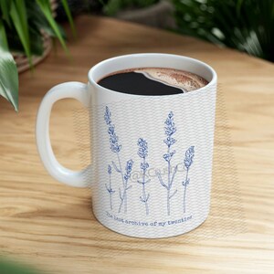 Indigo RM Mug, Namjoon Mug, Gift for Bts Fan, Bts Merch, Kim Namjoon ...