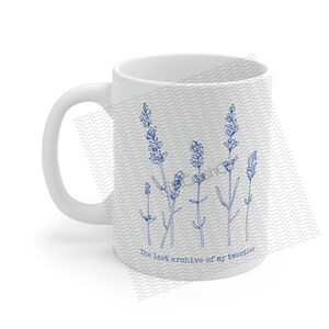 Indigo RM Mug, Namjoon Mug, Gift for Bts Fan, Bts Merch, Kim Namjoon ...