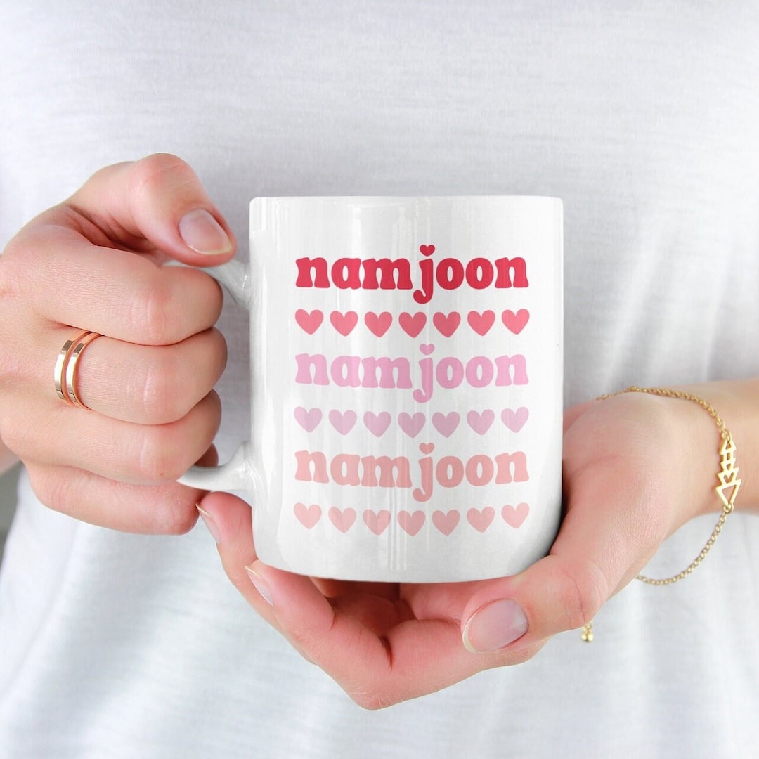 BTS Namjoon Coffee Mug: Namjooning, RM Bts Merch, Kpop Fan Gift - Etsy