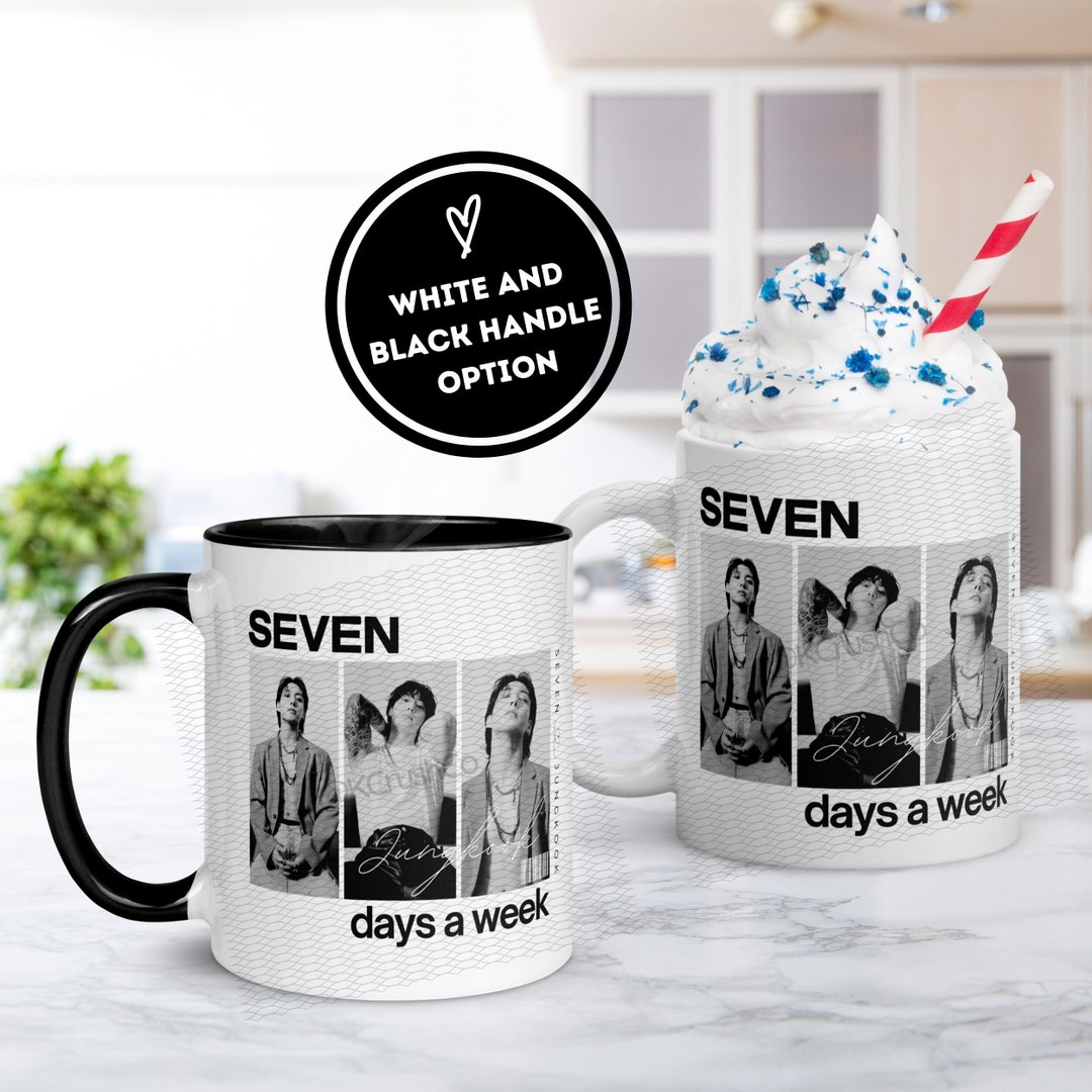 Jungkook Seven Mug, Bts Mug, Bts Merch, Bts Jungkook Mug,jk Seven Mug ...