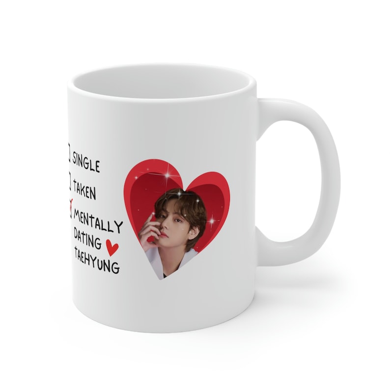 Mentally Dating V Bts Mug: Taehyung BTS Merch, Kpop Fan Gift - Etsy