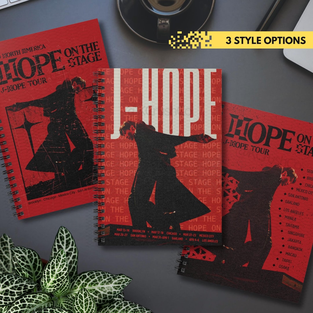 J-Hope Notizbuch, Hope On The Stage, Bts Notizbuch, Bts Jhope Journal ...