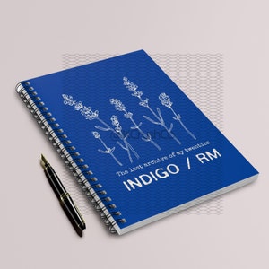 Indigo RM Spiral Notebook, the Last Archive of My Twenties Notebook ...