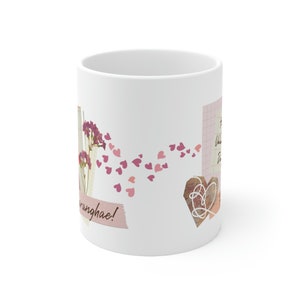 BTS Jin Valentine's Day Mug: Bts Merch, Kpop Fan Gift - Etsy