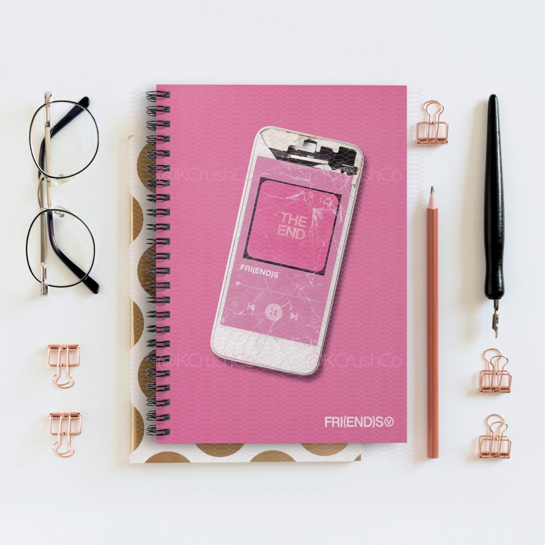 BTS V Notebook: Kpop Fan Gift, Bts Merch, the End Taehyung Journal - Etsy