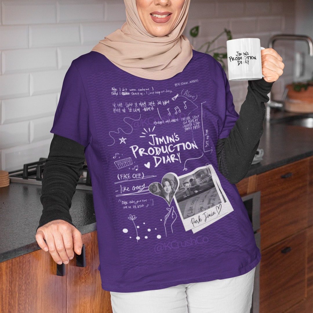 Jimin Production Diary Shirt: BTS Tshirt, Bts Merch, Kpop Fan Gift - Etsy