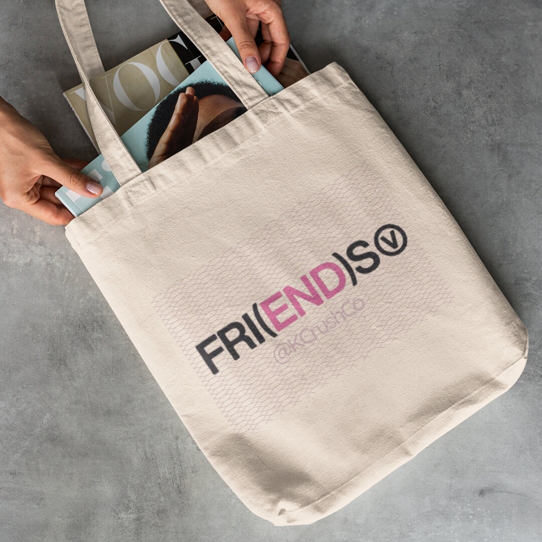 BTS V FRI(END)S Tote Bag: Taehyung Bts Merch, Kpop Fan Gift - Etsy