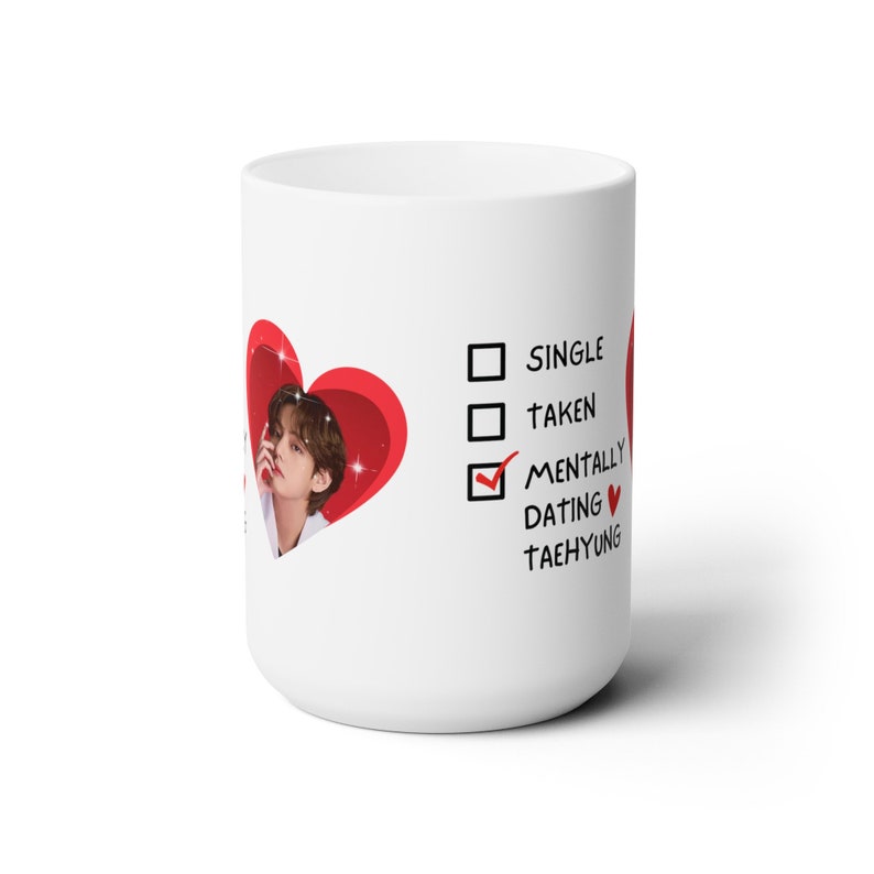 Mentally Dating V Bts Mug: Taehyung BTS Merch, Kpop Fan Gift - Etsy