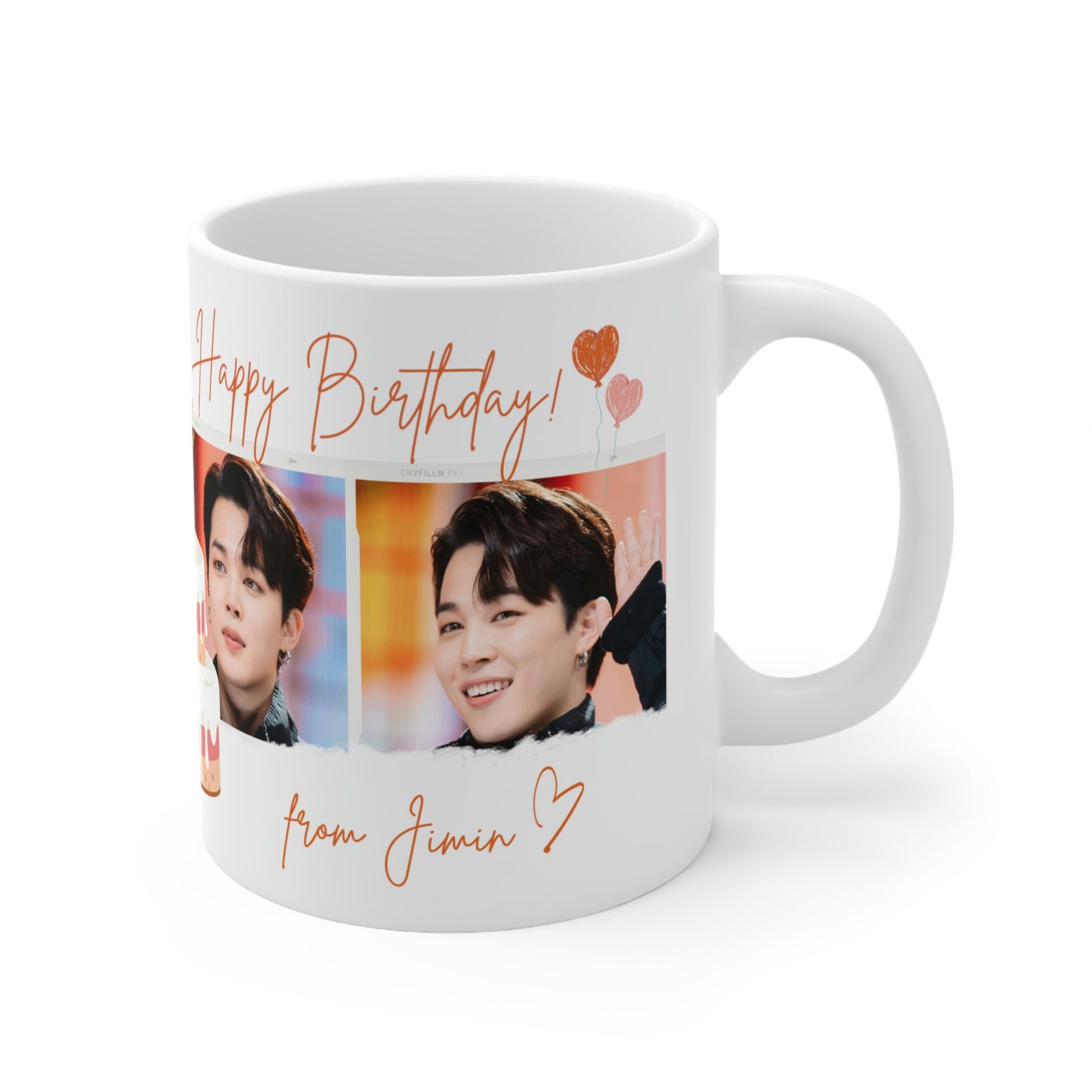 Bts Jimin Coffee Mug Bts Happy Birthday Mug Bts Fan Gift - Etsy
